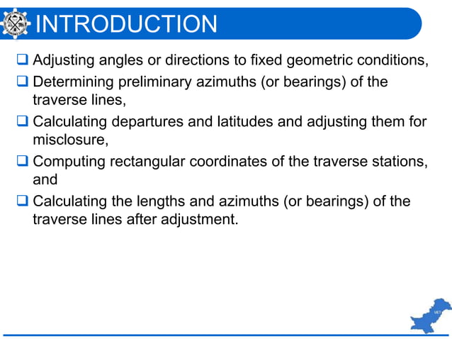 Lecture 11 traverse computations | PPTX | Geology | Science
