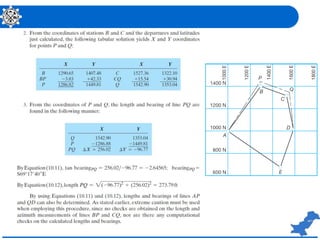 Lecture 11 traverse computations | PPTX