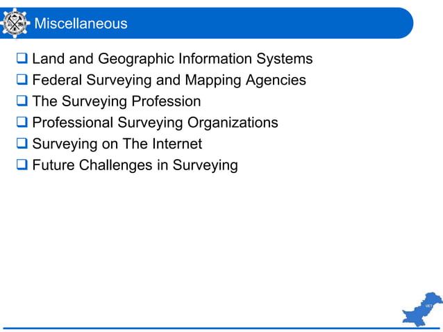 Lecture 01 introduction of surveying | PPTX