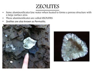 Zeolite and its uses | PPTX