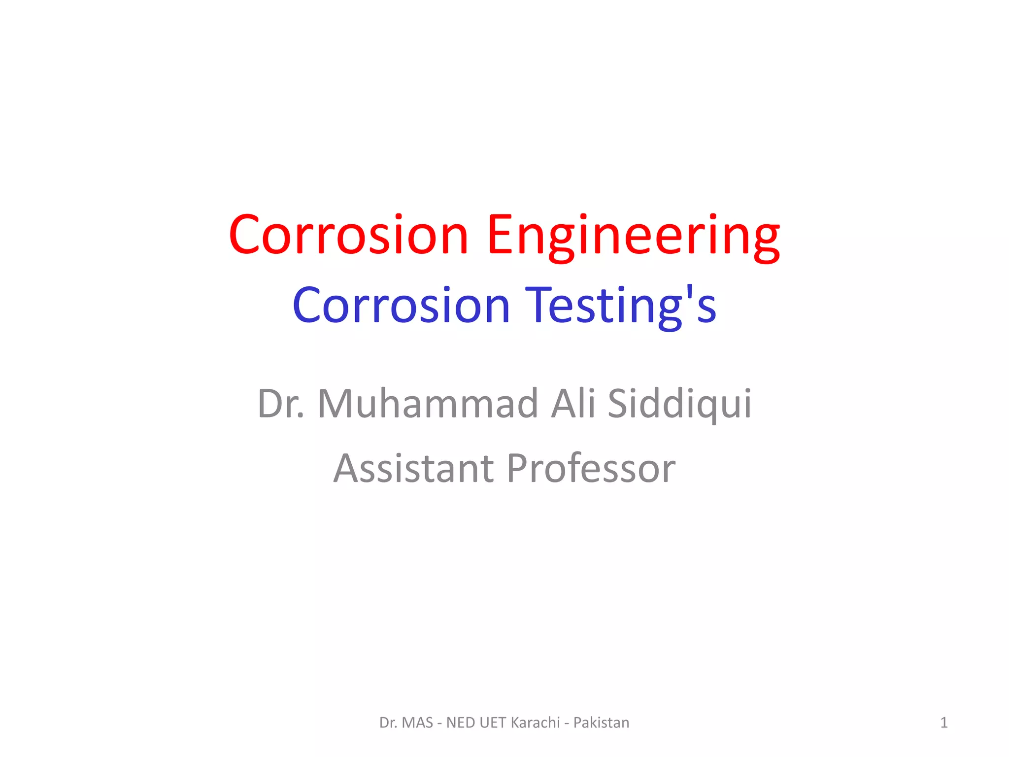 Corrosion Testing's: OCP, LPR, and PD | PDF