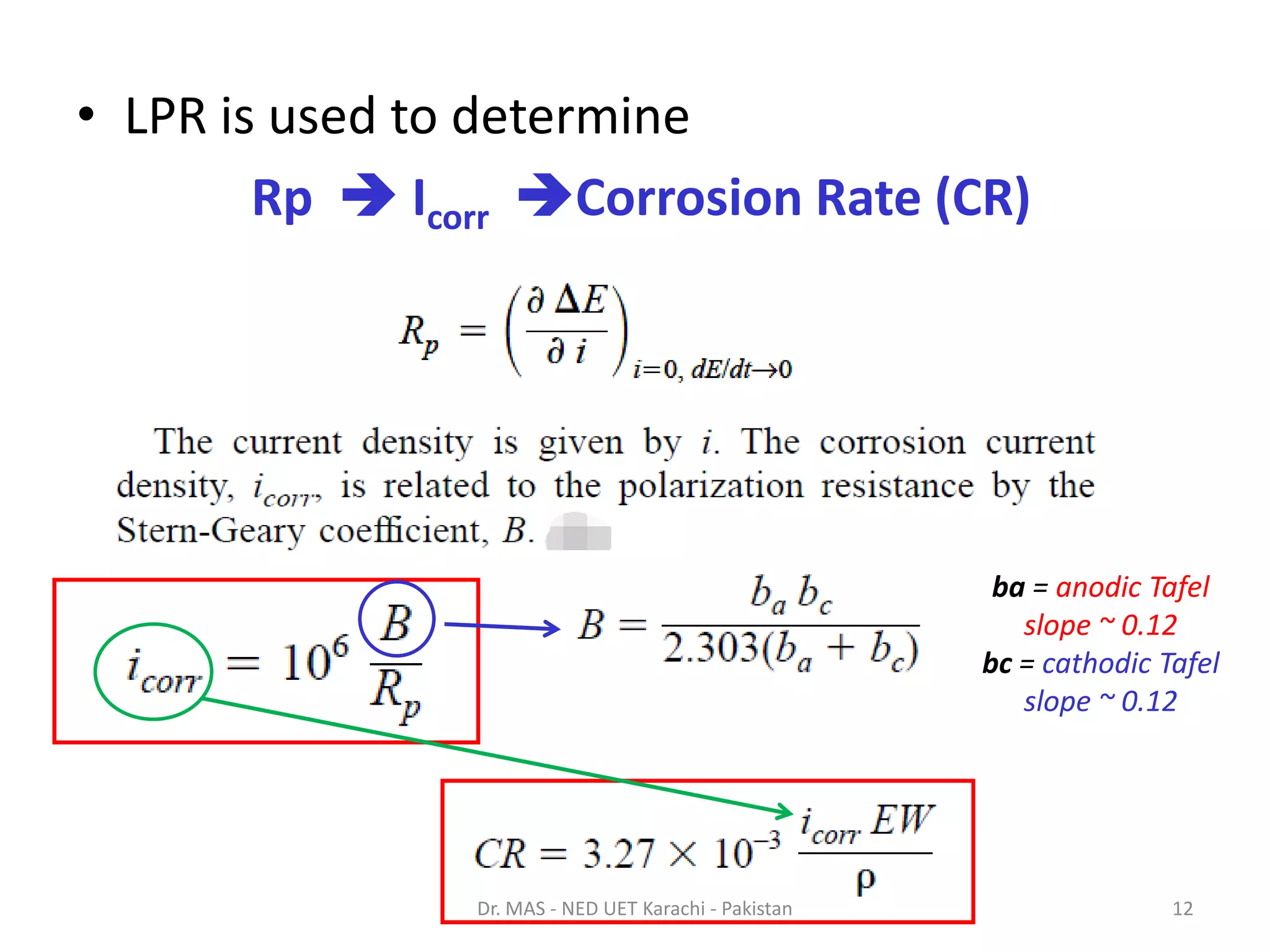 Corrosion Testing's: OCP, LPR, and PD | PDF
