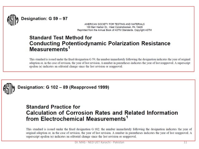 Corrosion Testing's: OCP, LPR, and PD | PDF