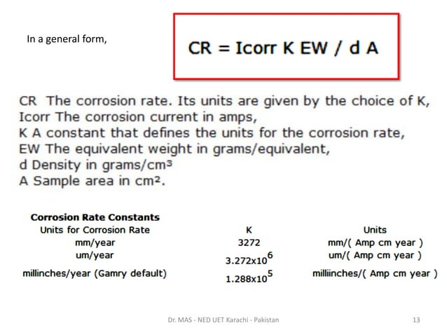 Corrosion Testing's: OCP, LPR, and PD | PDF