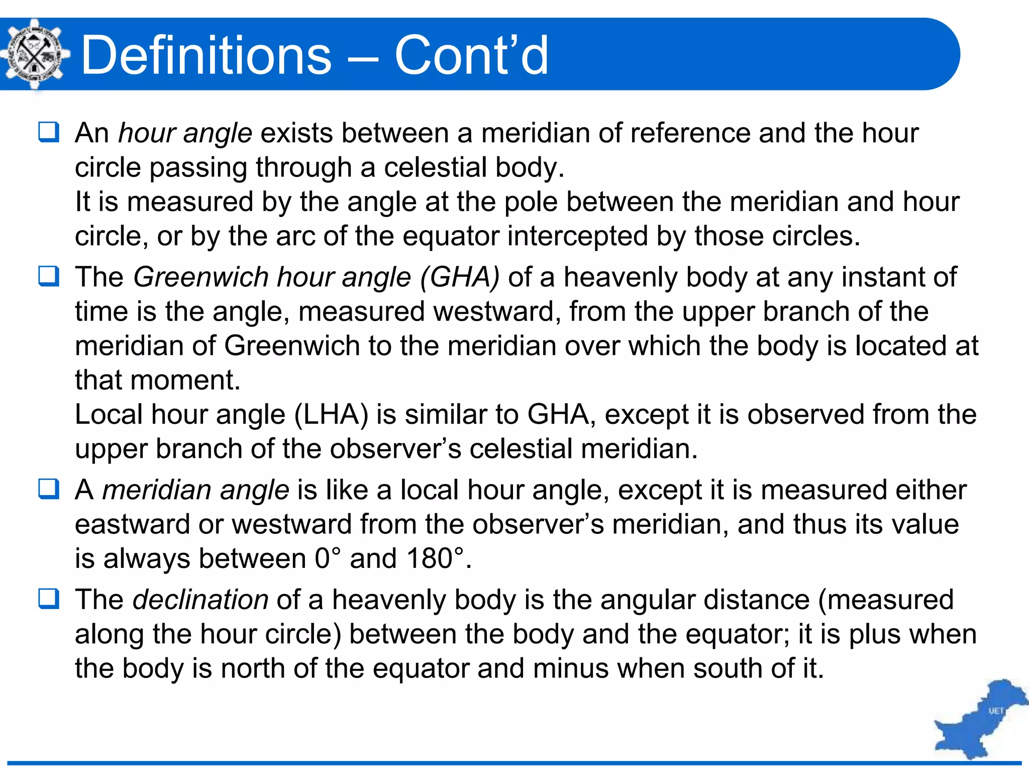 Lecture 04 astronomical observations | PPTX