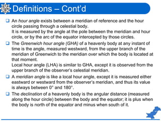 Lecture 04 astronomical observations | PPTX