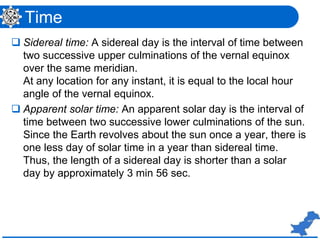 Lecture 04 astronomical observations | PPTX