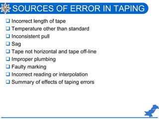 Lecture 05 distance measurement | PPTX