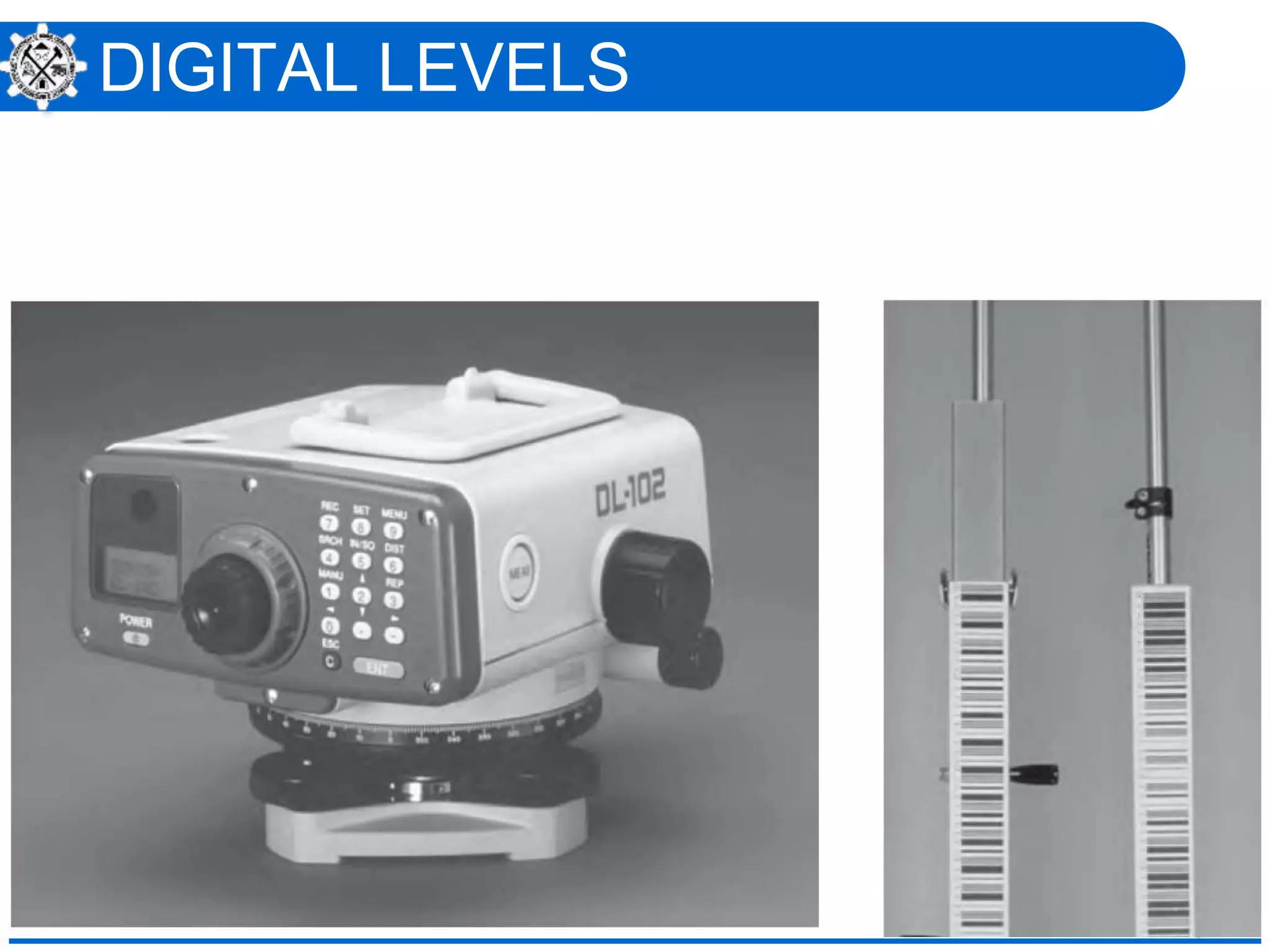 Lecture 06 leveling theory methods and equipment | PPTX