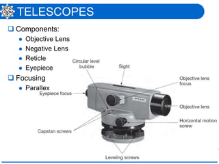 Lecture 06 leveling theory methods and equipment | PPT