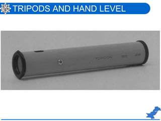 Lecture 06 leveling theory methods and equipment | PPT