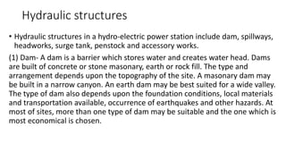 Lecture 20 hydro electric power plant | PPTX