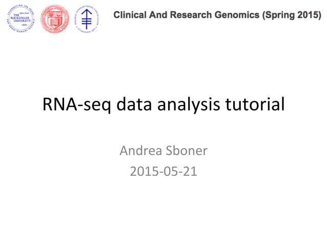 RNA sequencing analysis tutorial with NGS | PDF | Genetics | Science