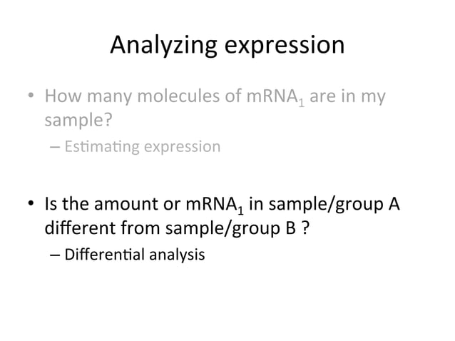 RNA sequencing analysis tutorial with NGS | PDF | Genetics | Science