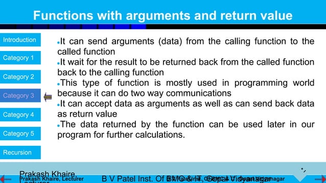 Lecture21 categoriesof userdefinedfunctions.ppt