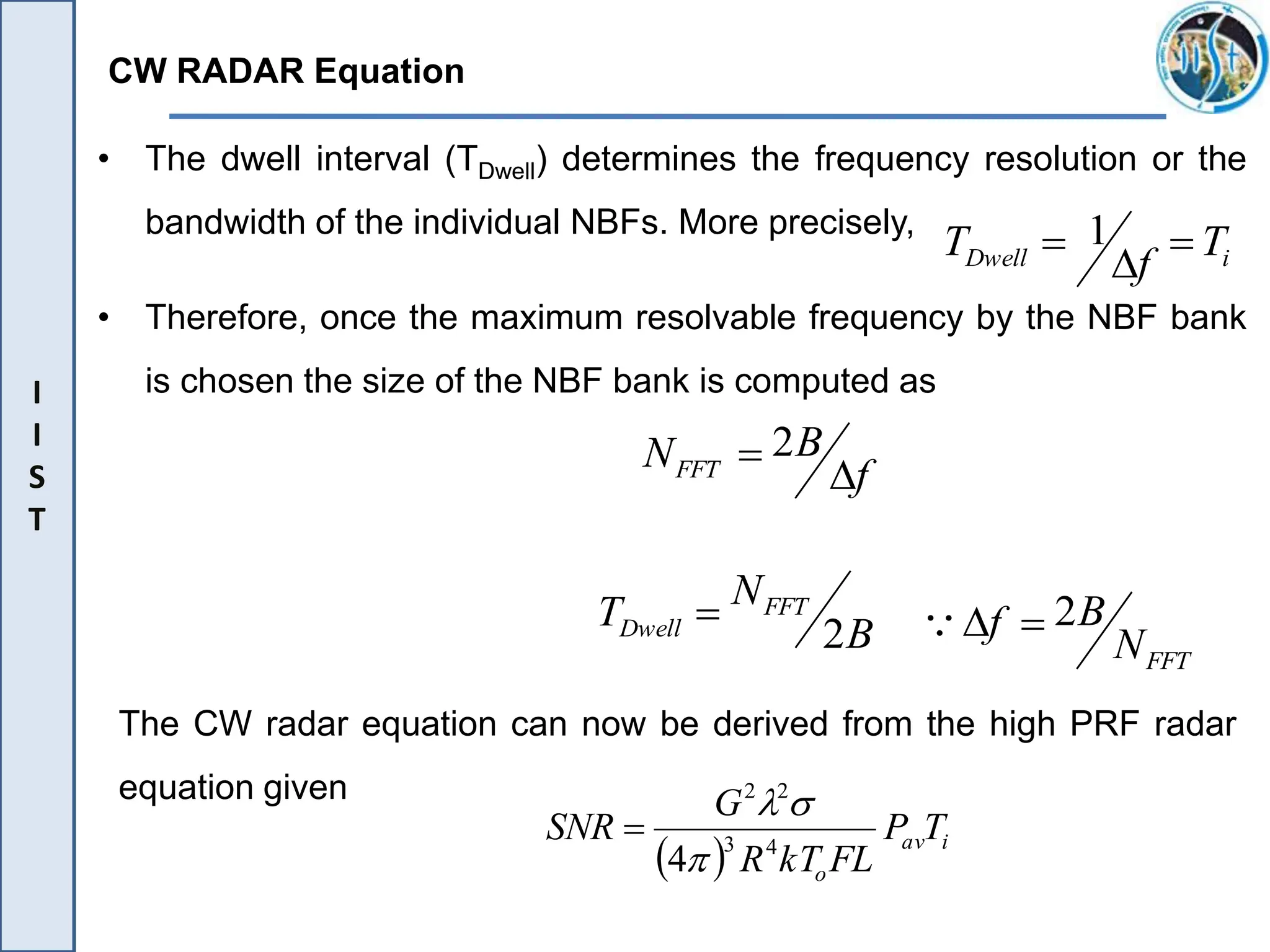 Presentation on CW Radar with the design related details.pdf