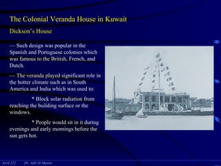 Lecture21 Traditional Architecture Of Kuwait And The Reg C Ym | PPT ...