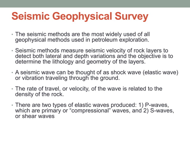 Geophysical Methods of Hydrocarbon Exploration | PPTX | Geology | Science