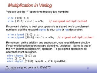 unsigned binary numbers Each bit of the | PPT