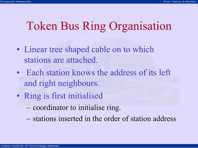 token bus | PDF | Computer Networking | Computing