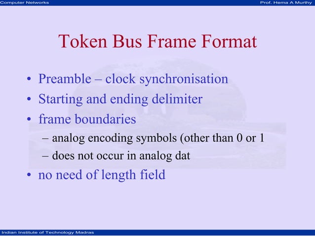 token bus | PDF | Computer Networking | Computing