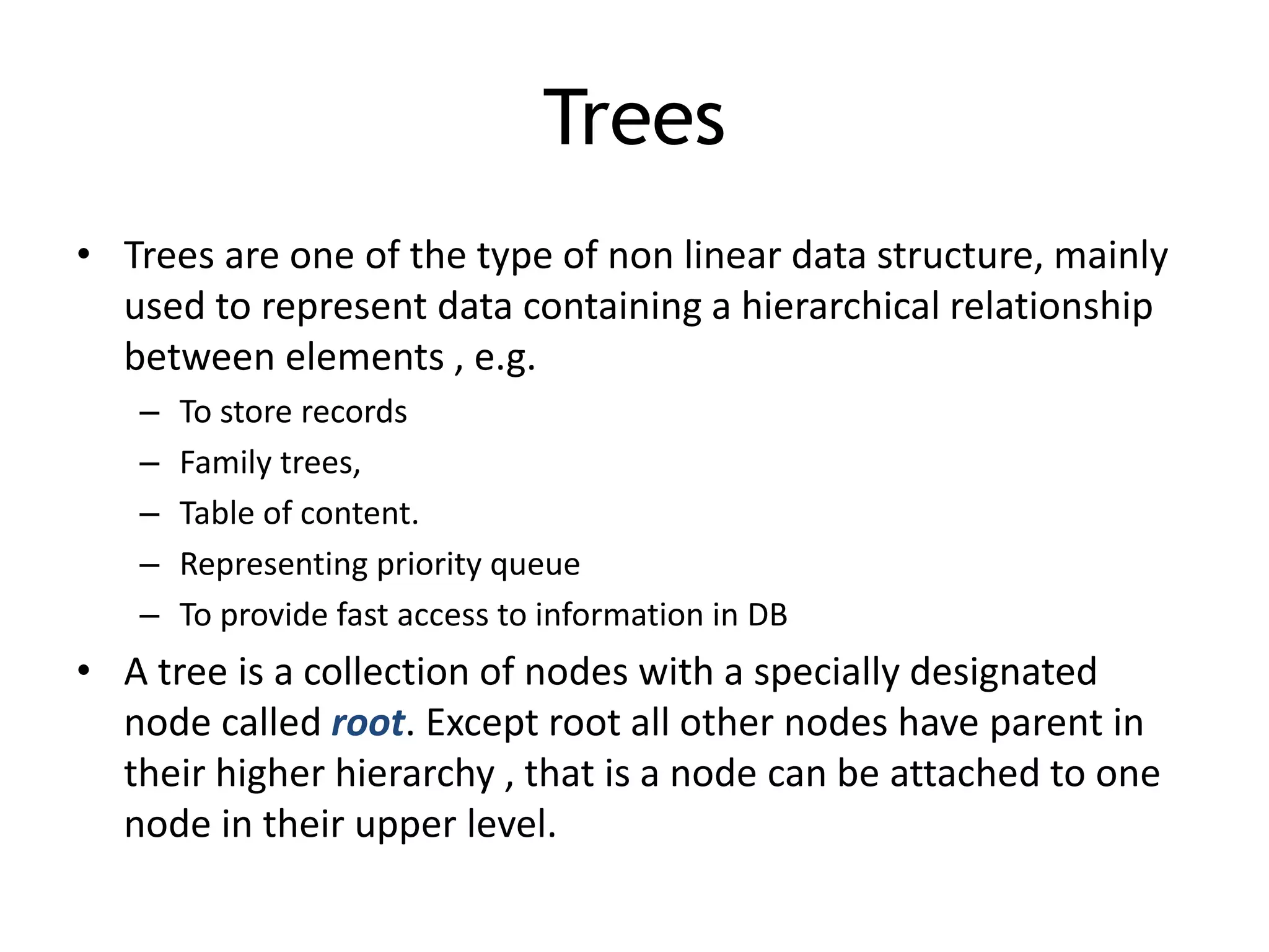 Lecture 21_Trees - I.pptx | Programming Languages | Computing