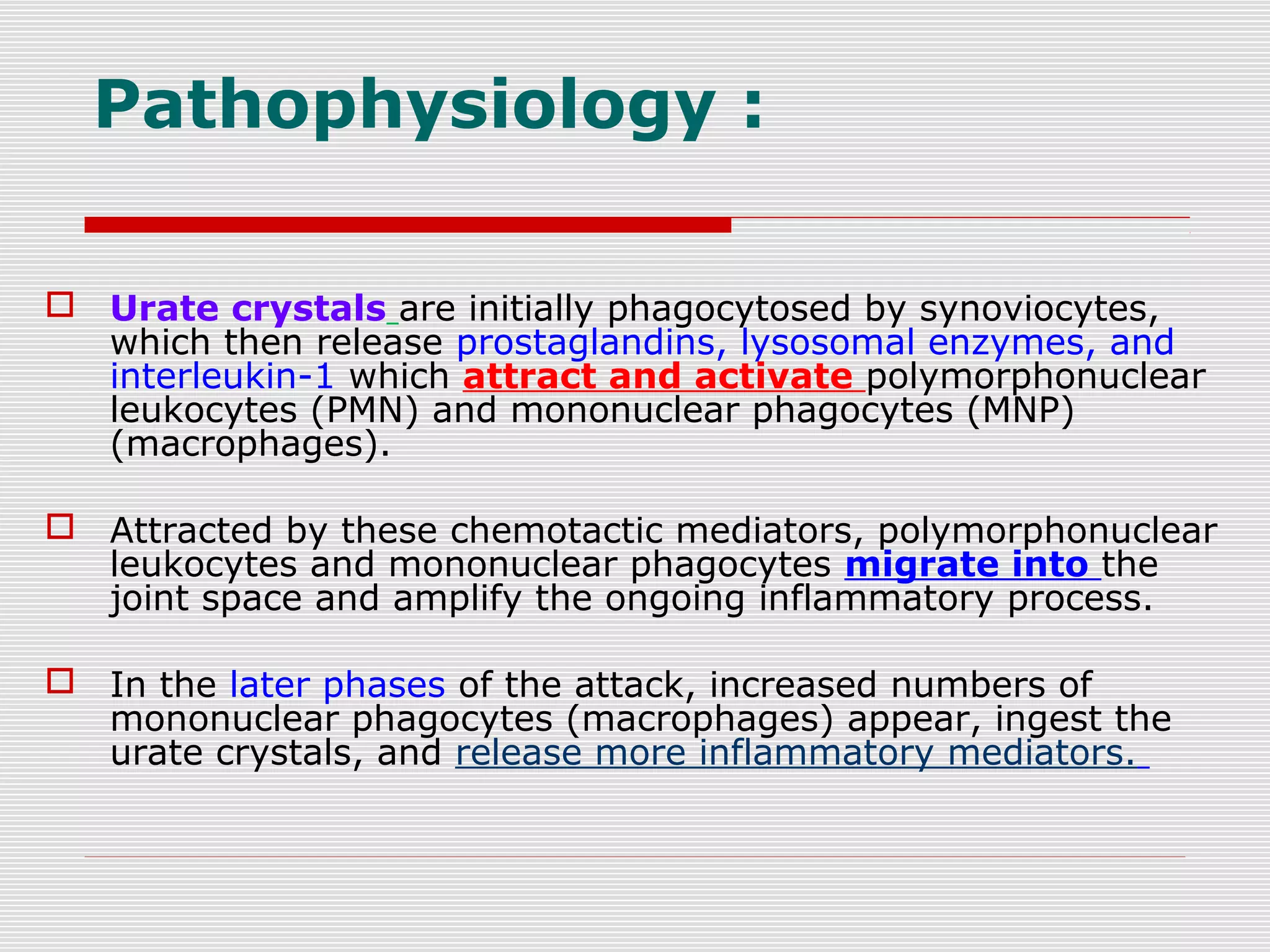 gout and anti gout drugs pharmacology | PPT