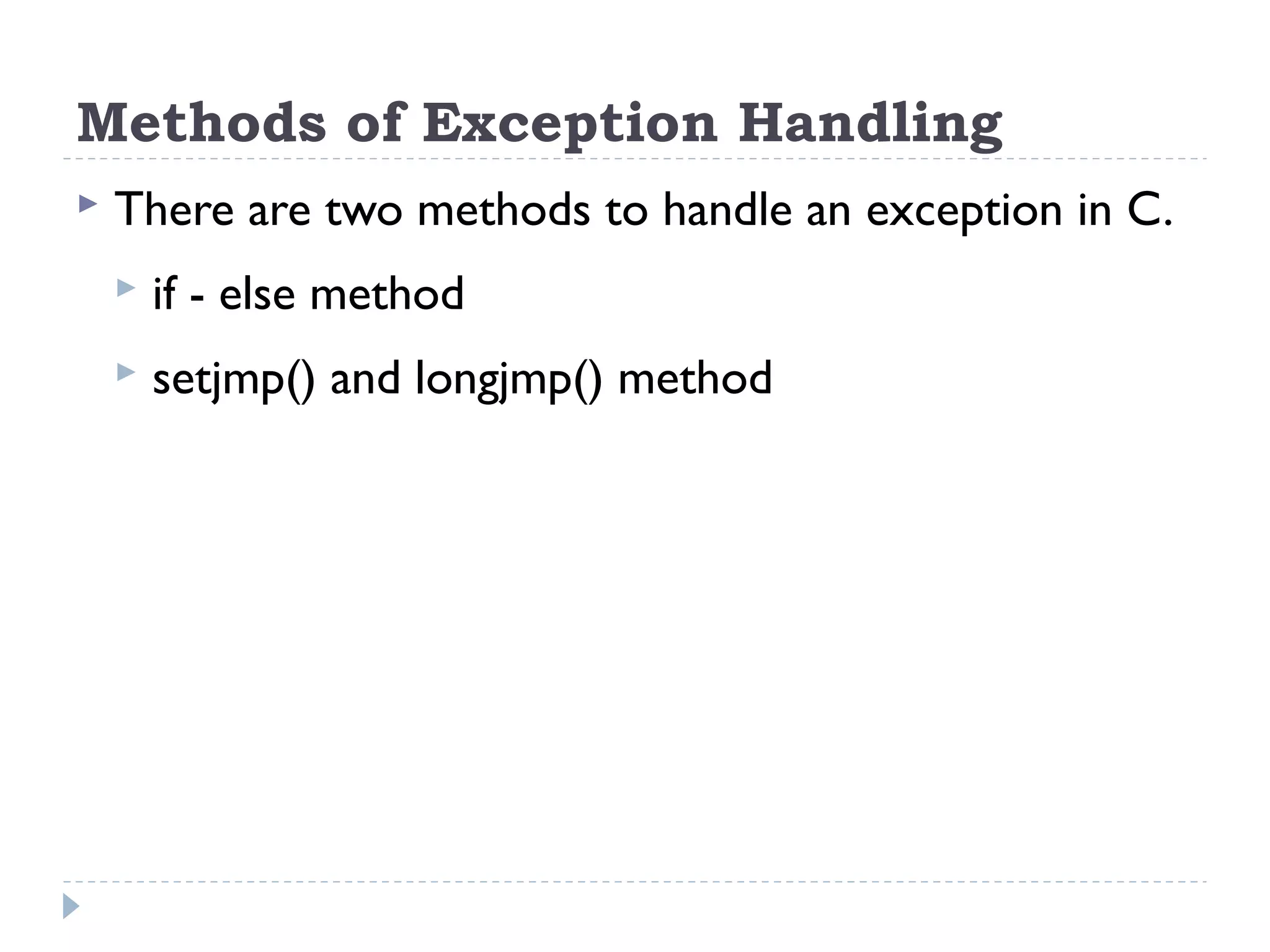 Lecture 22 Error Handling Ppt Programming Languages Computing 6484
