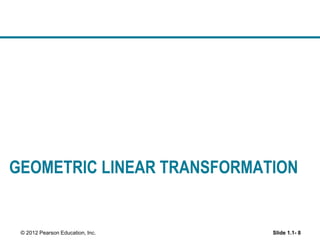 Lecture 22 - The Matrix of a linear Transformation.ppt