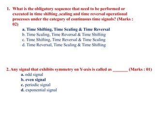 Lecture 2_Signals and Systems | PPTX