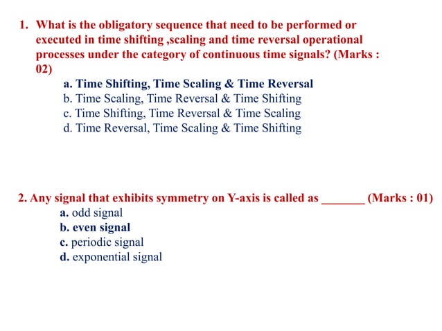 Lecture 2_Signals and Systems | PPTX