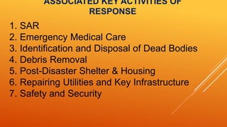 Introduction to disaster management system | PPT