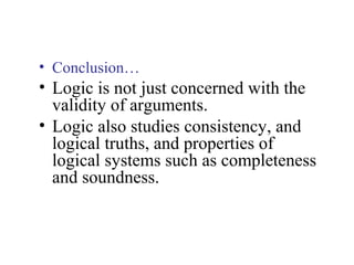 Lecture # 2 (28.01.2017) @ ibt principle of logic | PPT