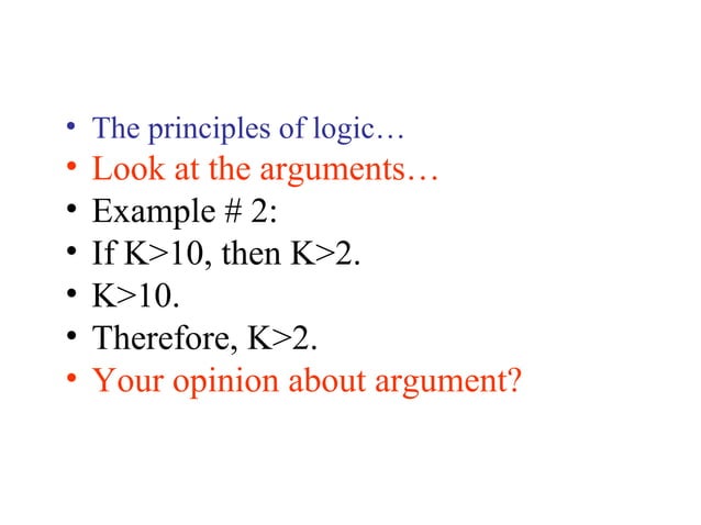 Lecture # 2 (28.01.2017) @ ibt principle of logic | PPT
