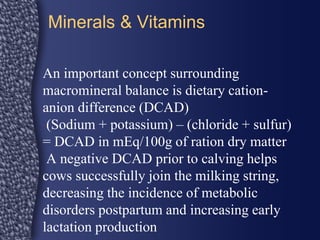 Lecture 22 effect of nutrition on bovine reproduction converted (1) | PDF