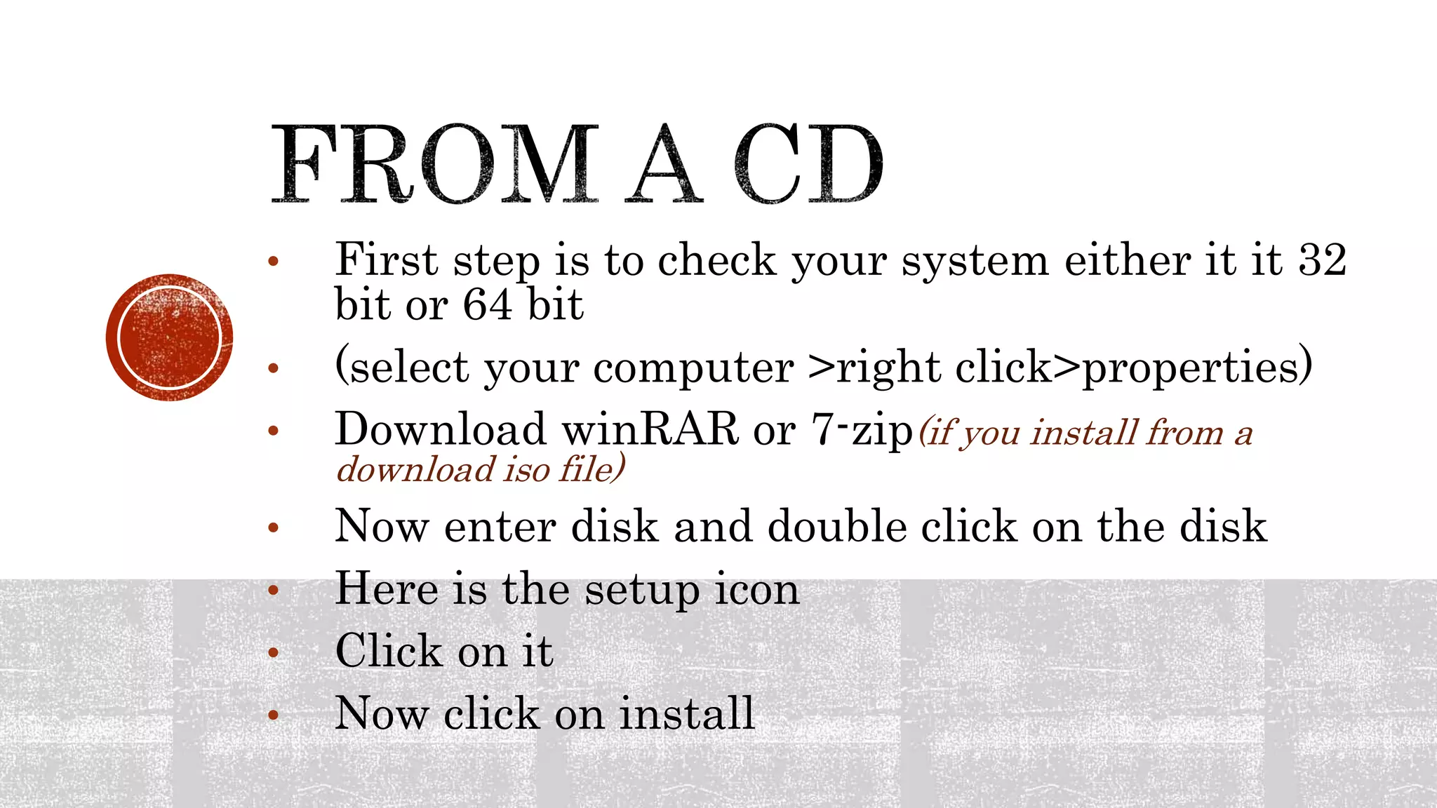 how to install office step by step | PPTX