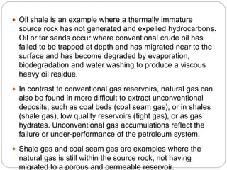 Unconventional Petroleum | PPTX