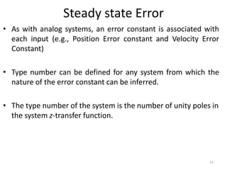 Time Response in Control System | PPTX