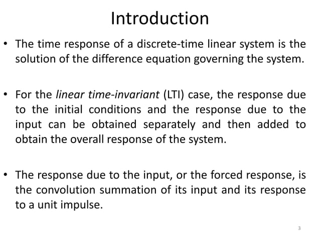 Time Response in Control System | PPTX