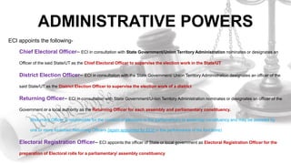 Lecture 23 election commission | PPT