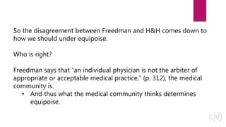 Lecture 23 freedman on clinical trials | PPTX