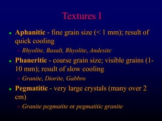 Lecture 23 - Igneous Rocks (1).ppt