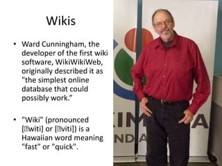 Lecture 23 Wikis & Writing | PPT