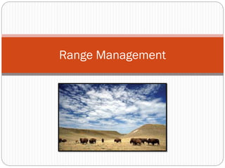 Range management | PDF