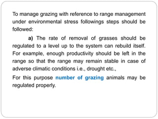 Range management | PDF