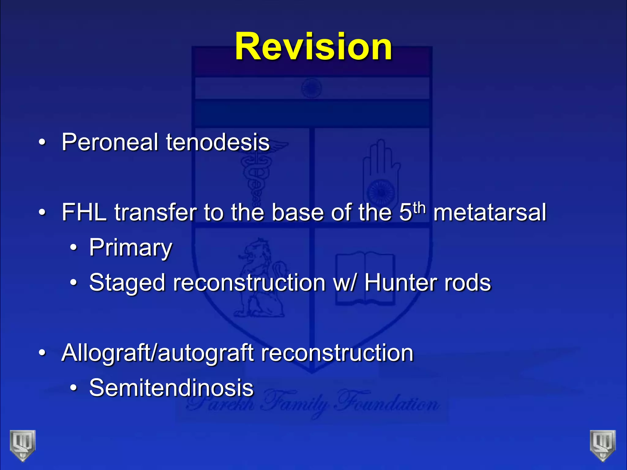 Lecture 23 24 parekh peroneal pathology | PPTX