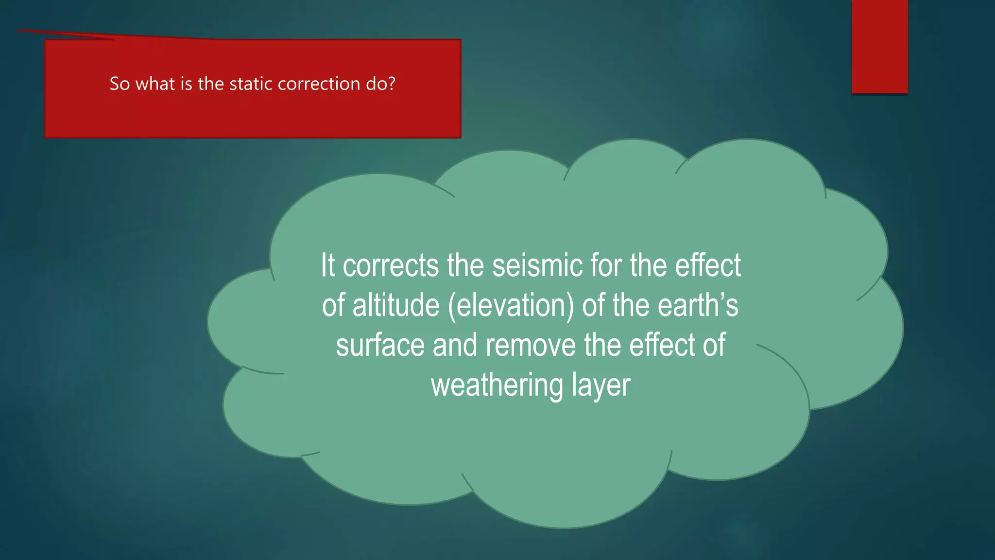 Lecture 23 april29 static correction | PPTX