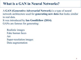 Generative adversarial networks intro.pptx
