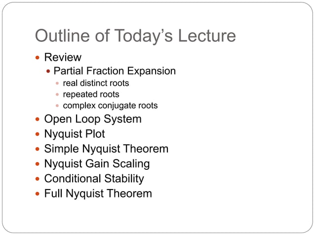 Lecture 23 loop transfer function | PPTX