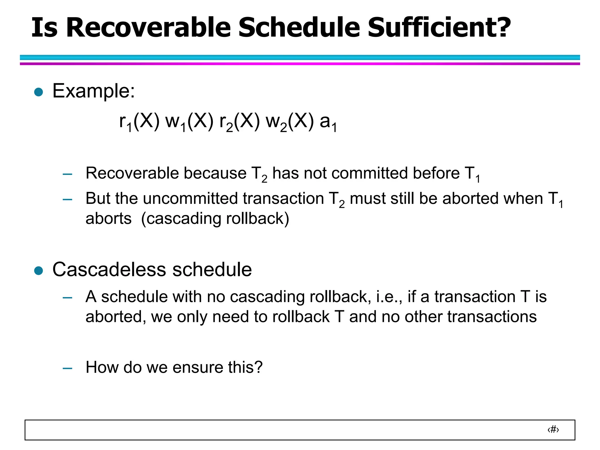 concurrencycontrol_databasemanagement_system | PPT concurrencycontrol_databasemanagement_system | PPT